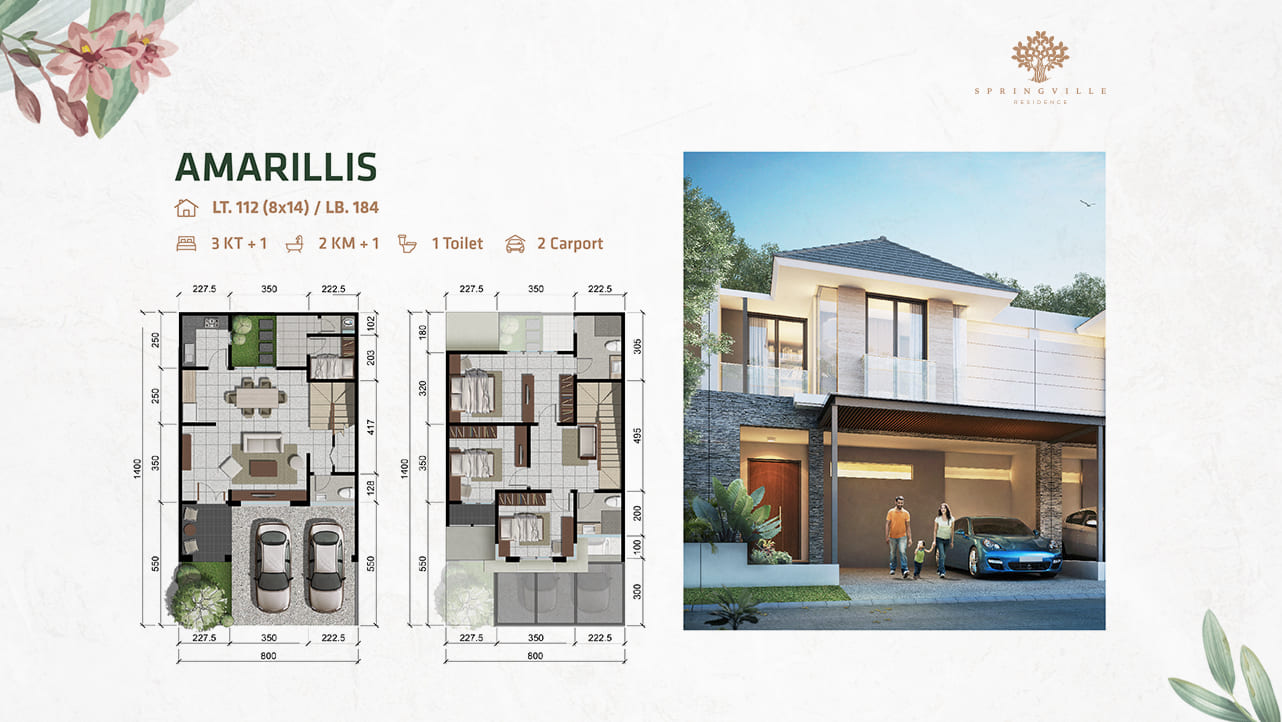 Springville Residence | Private Residence, Rumah 2 Lantai
