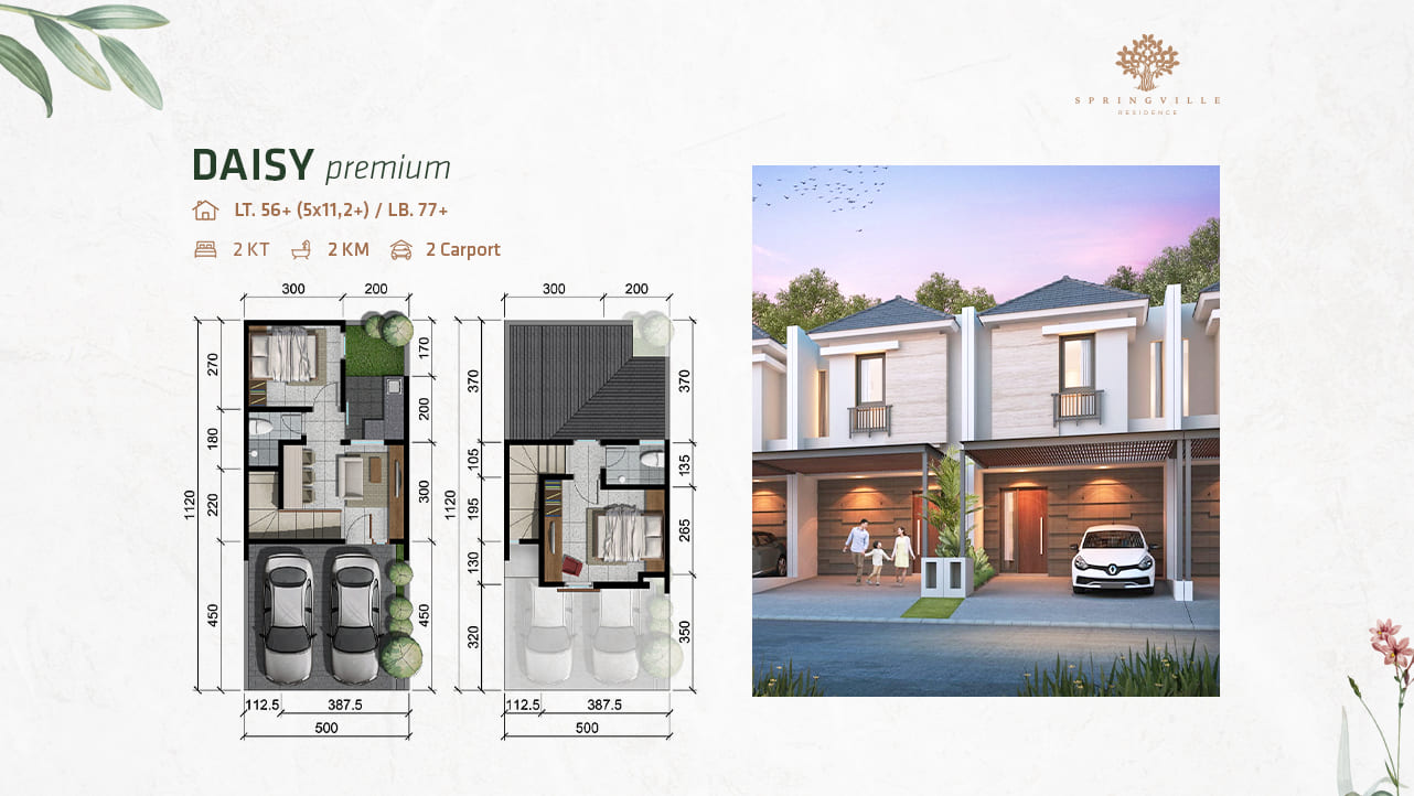 Springville Residence | Private Residence, Rumah 2 Lantai