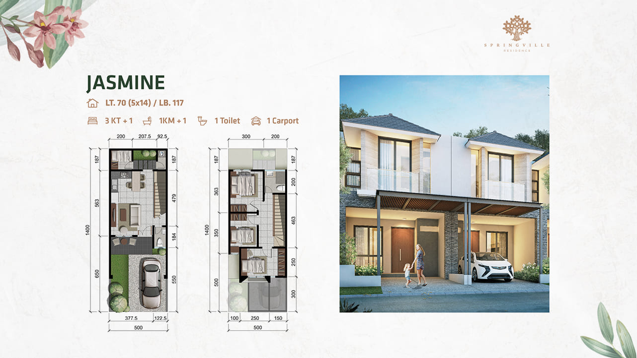 Springville Residence | Private Residence, Rumah 2 Lantai