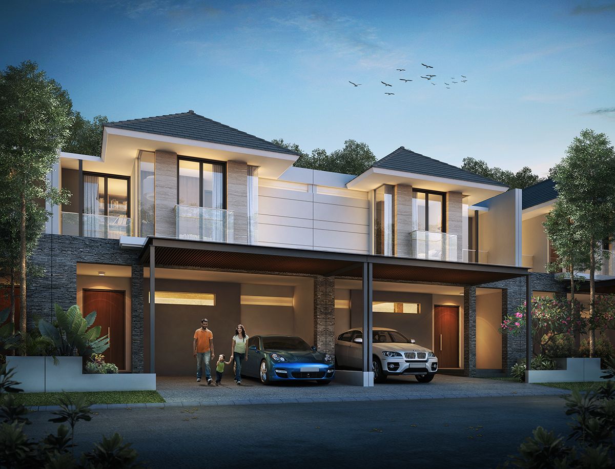 Springville Residence | Private Residence, Rumah 2 Lantai